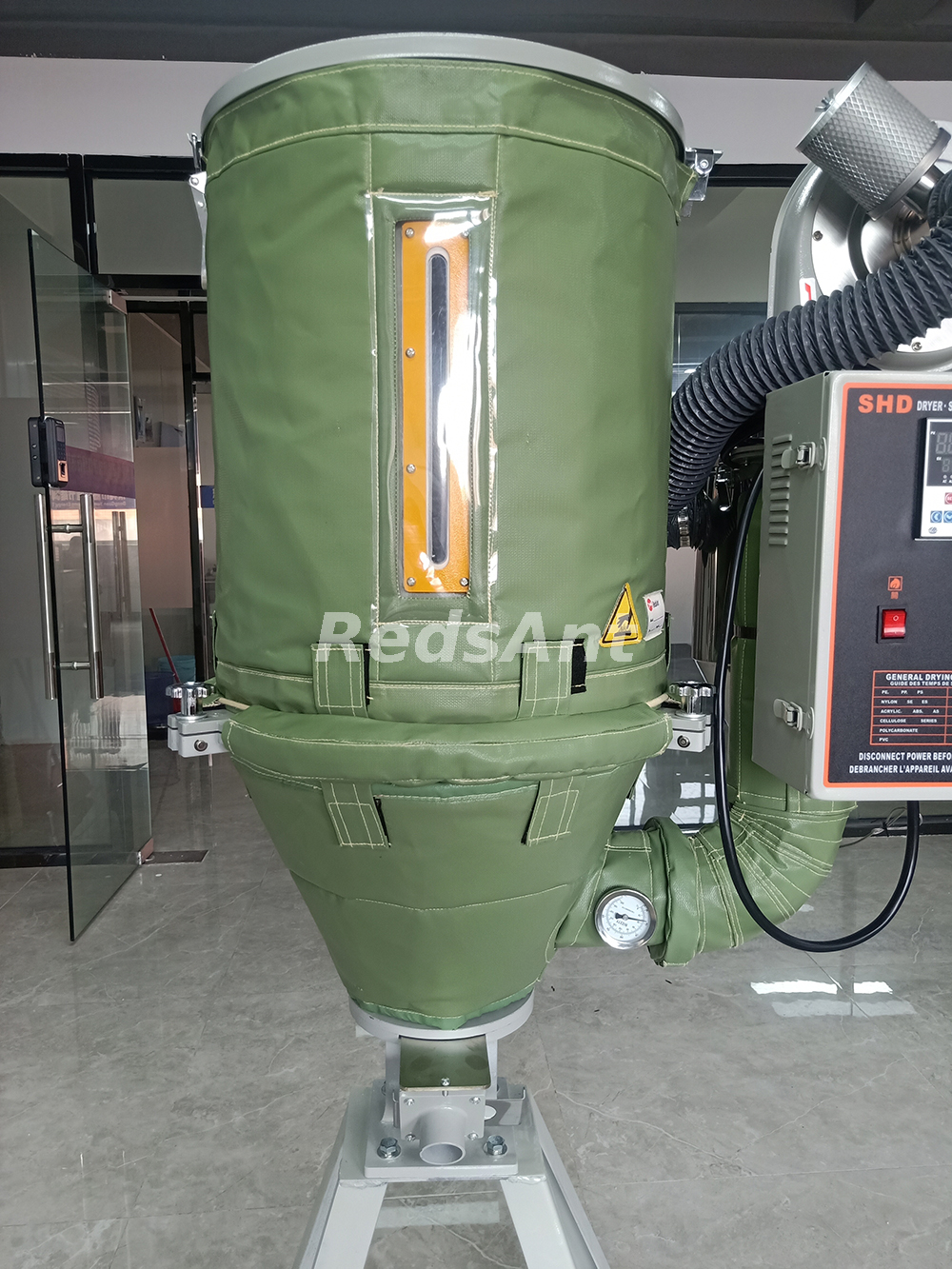Hopper dryer insulation jacket- DongGuan RedsAnt Energy Saver Limited